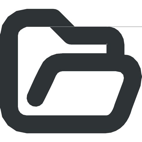 document open vector svg icon svg repo