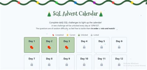 aniket sonar on linkedin sql sql learning enjoy sql advent