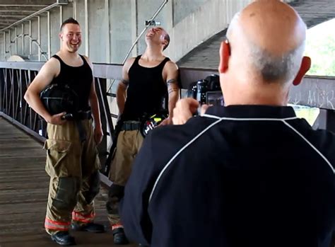 Go Behind The Scenes Of The Rockford Firefighters Calendar