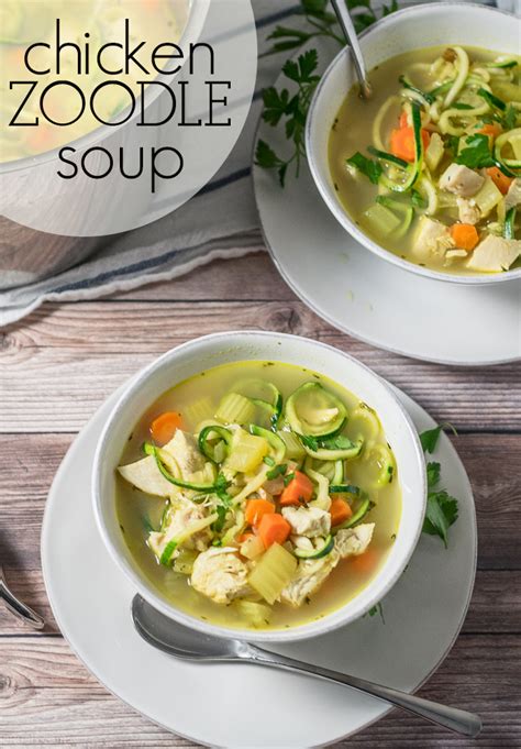 Chicken Zoodle Soup