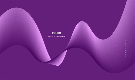 Premium Vector Wavy Lines Background Template Set Copy Space For Brochure Poster Bsuiness