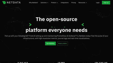Netdata Open Source Alternative To Datadog And New Relic Openalternative