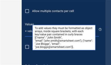 bridge update a contact column dropdown list — smartsheet community