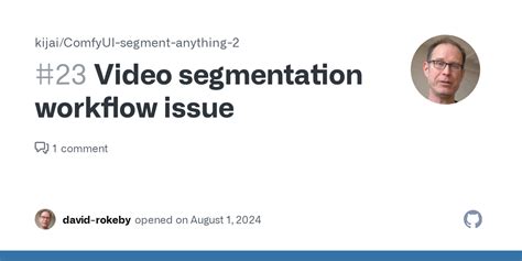 Video Segmentation Workflow Issue · Issue 23 · Kijaicomfyui Segment Anything 2 · Github Video Segmentation Workflow Issue · Issue 23 · Kijaicomfyui Segment Anything 2 · Github