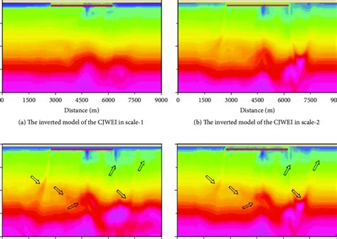 The Inverted Model Of Cjwei In A Scale 1 Data Reconstructed With 33 Download Scientific