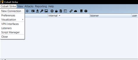 Cobalt Strike界面功能介绍cobalstrike View视图 Csdn博客