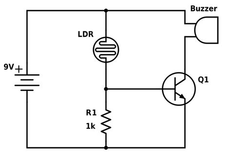 Buzzer Circuit Diagram Working