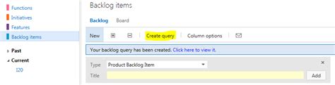 Tfs 2015 Tfs Query From Backlog Created Differentlly Stack Overflow