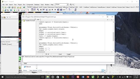 Perbandingan Fasilitas Interface Delphi 7 Dengan Visual Basic 60