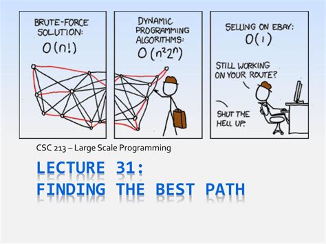 Ppt Lecture 31 Finding The Best Path Powerpoint Presentation Free