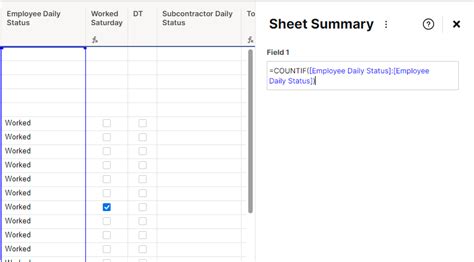 SUMIFS Help In Summary Panel Smartsheet Community