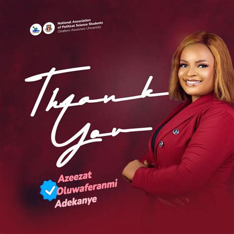 azeezat adekanye on linkedin last month i was elected as the