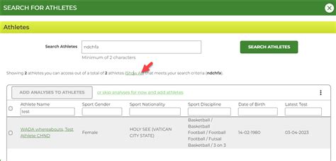 Adding Athletes Outside Of Your Jurisdiction To A Testing Order Adams