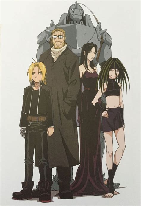 Fma Original Fma Brotherhood Characters Fullmetal Alchemist Official
