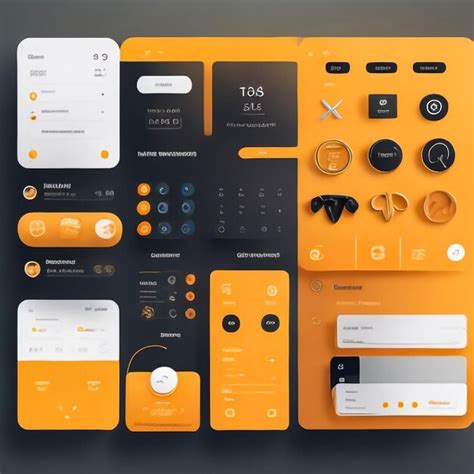 Premium Ai Image Interface Button Set