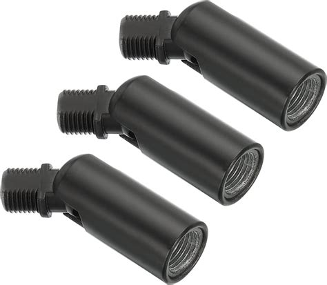 QWORK Black Sloped Ceiling Light Adapter Pieces Degree Pendant