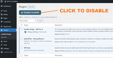 Wordpress Conflict Finder Plugin Free And Easy To Use