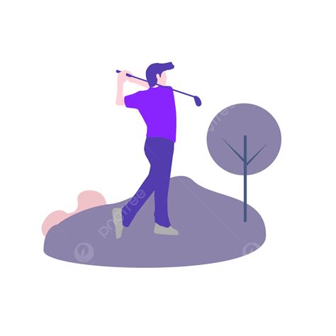 골프 일러스트 Hd 벡터 일러스트 레이 션 일체 포함 Png 일러스트 및 Psd 이미지 무료 다운로드 Pngtree