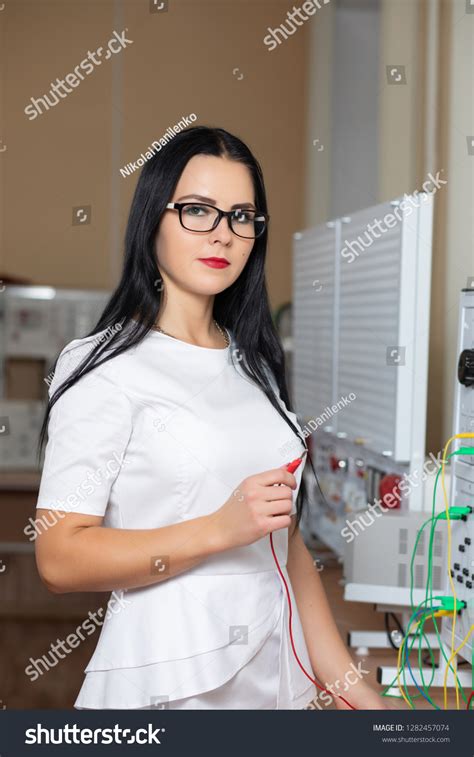 Girls Science Physics Electronics Stock Photo 1282457074 Shutterstock