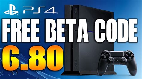 Ps4 680 Beta Code Sharing Youtube