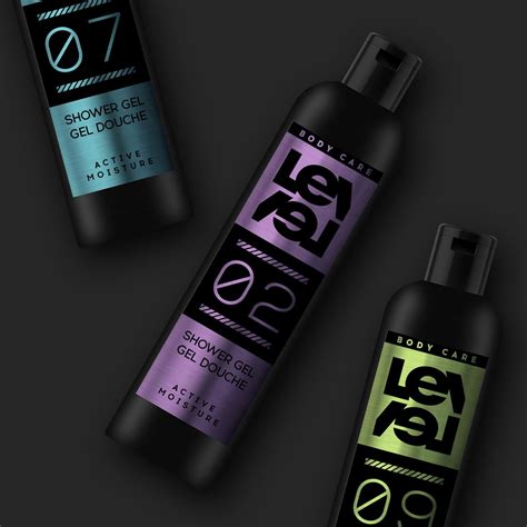 Level Shower Gel Labels Artofit