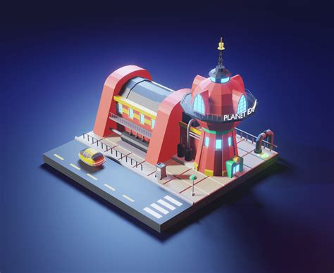 The Planet Express Behance