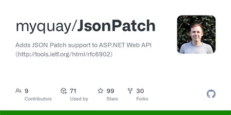 GitHub Myquay JsonPatch Adds JSON Patch Support To ASP NET Web API Tools Ietf Org