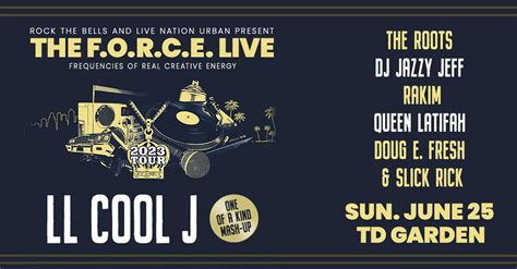 Tickets To Ll Cool J The F O R C E Live Tour Kiss 108 Kiss 108