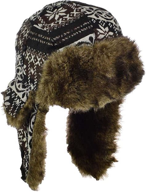 Gorro Térmico Con Orejeras Unisex Estilo Ruso Agradable Para