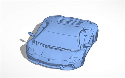 3d Design Lamborghini Huricon Tinkercad
