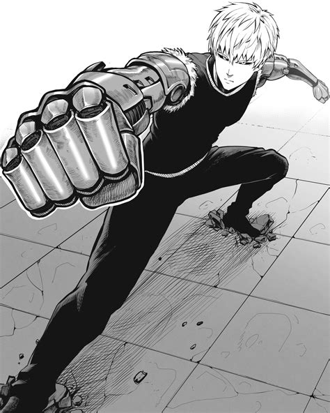 Genos One Punch Man Drawn By Speedl00ver Danbooru