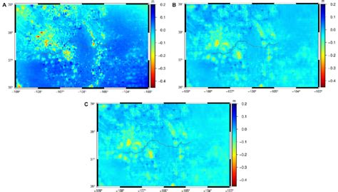 Differences Between The Computed Geoid Models And The Validation Model Download Scientific