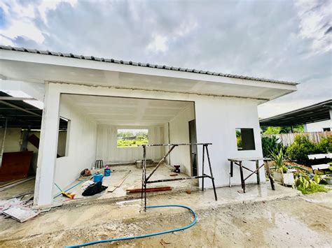 เปลี่ยนโรงจอดรถ เป็นห้องพักมินิมอล งบไม่เกิน2 แสน มีห้องน้ำในตัว แกล