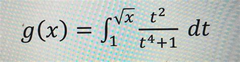 Solved Use The Fundamental Theorem Of Calculus Part One Chegg