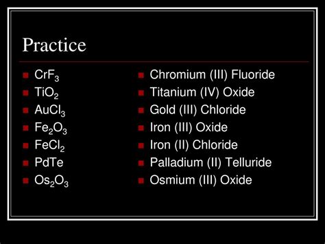 multivalent ionic compounds ppt download