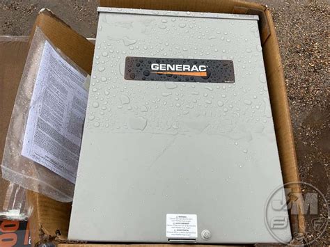 Generac Transfer Switch Jeff Martin Auctioneers Inc