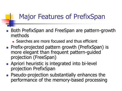 Ppt Pattern Growth Methods For Sequential Pattern Mining Principles And Extensions Powerpoint