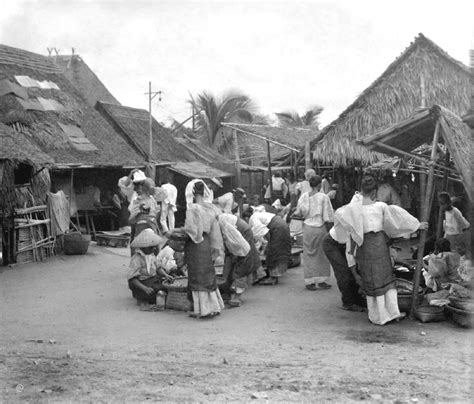 Market At Ermita Manila Philippines Early 20th Century Flickr