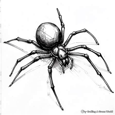 Black Widow Coloring Pages Free And Printable