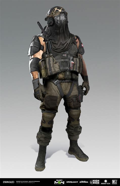 Artstation Concept Character Art For Call Of Duty Mw2 Call Of Duty