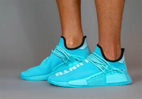 Pharrell Adidas Nmd Hu Aqua Blue Gy0094 Release Date Sbd