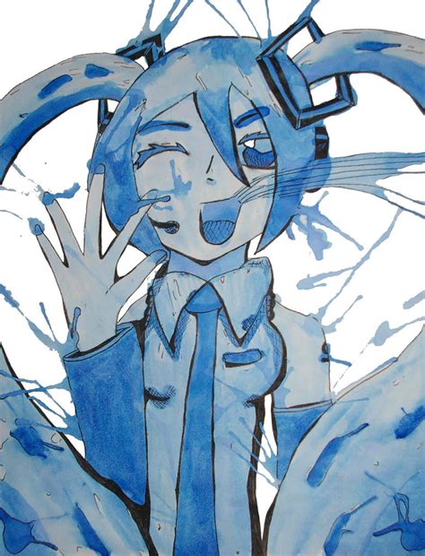 Hatsune Miku By Hikarikoboshi On Deviantart