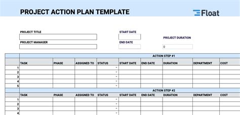 10 Free Work Plan Templates To Organize Your Projects