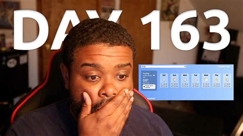 Day 163 Coding Journey I Deployed A Better Weather App Youtube