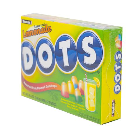 Dots Candy Assorted Lemonade Theatre Pack Candy Funhouse Candy