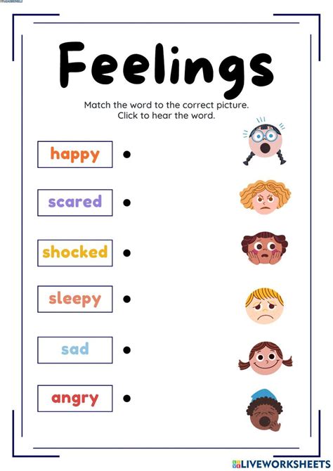 Free Feelings Worksheet Download Free Feelings Worksheet Png Images