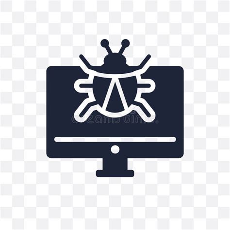 Bug Report Transparent Icon Bug Report Symbol Design From Programming Collection Stock Vector