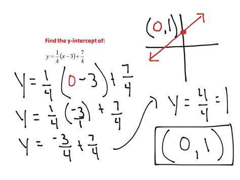 10 How To Find Y Intercept Of An Equation Today Hutomo