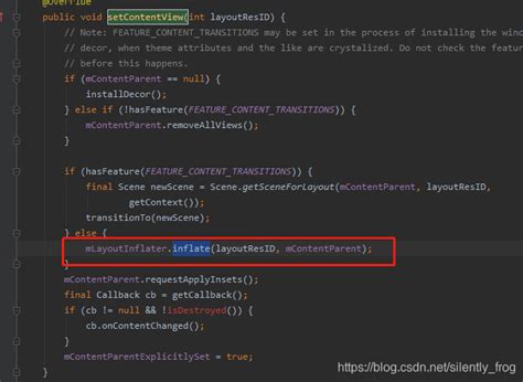 android layoutinflater的由来 appcompatactivity