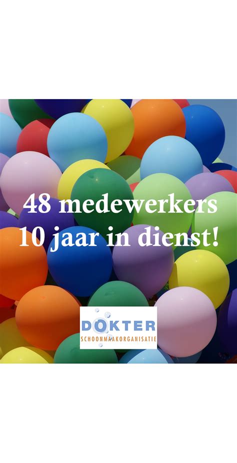 48 Medewerkers 10 Jaar In Dienst Nieuws